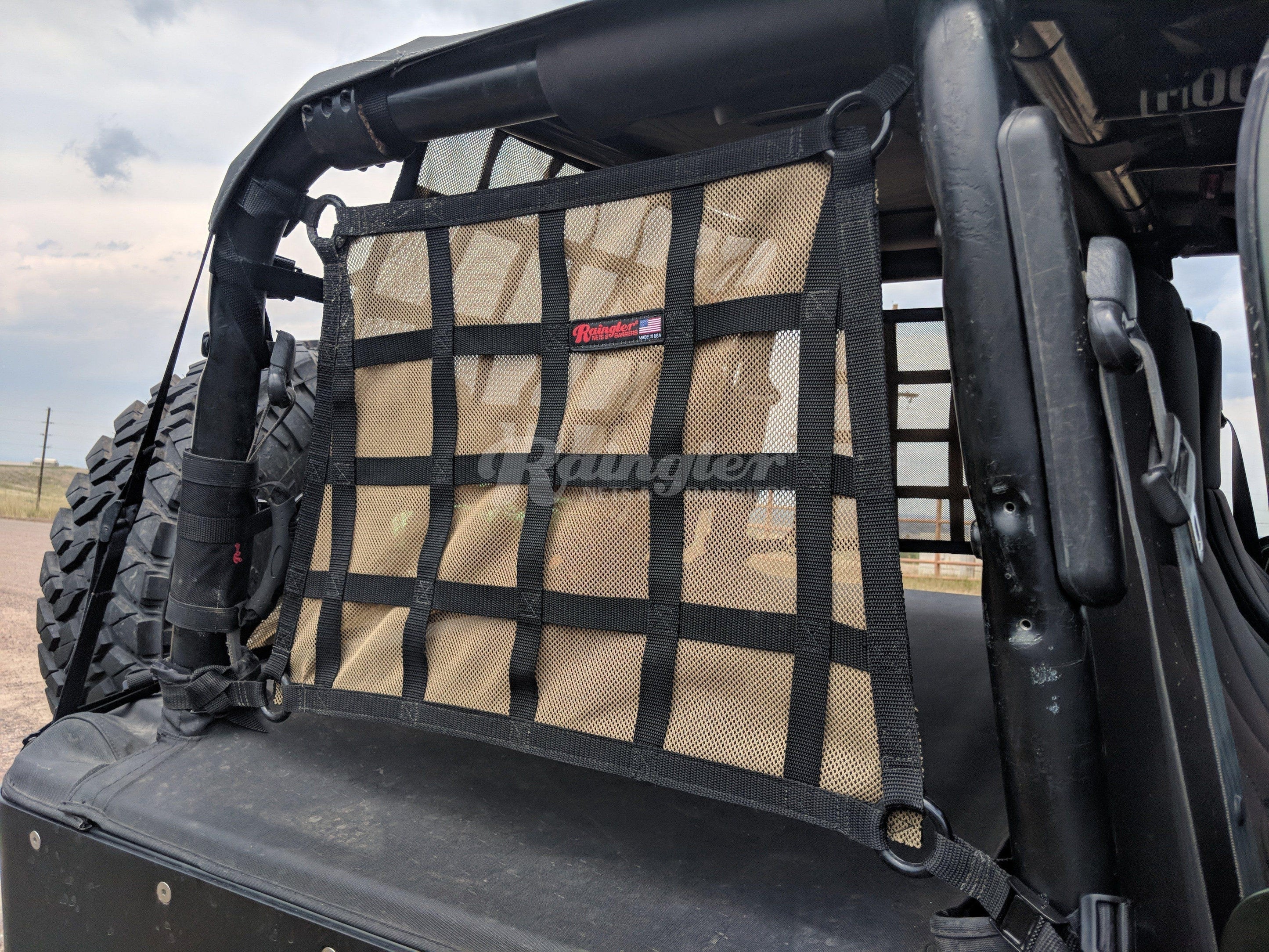 1987 - 2006 Jeep YJ / TJ Wrangler Side Window Barrier Nets – Raingler