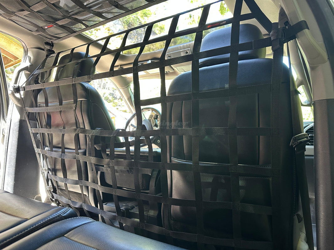 FORD F250 / F350 + VWR heavy-duty cargo nets – Raingler