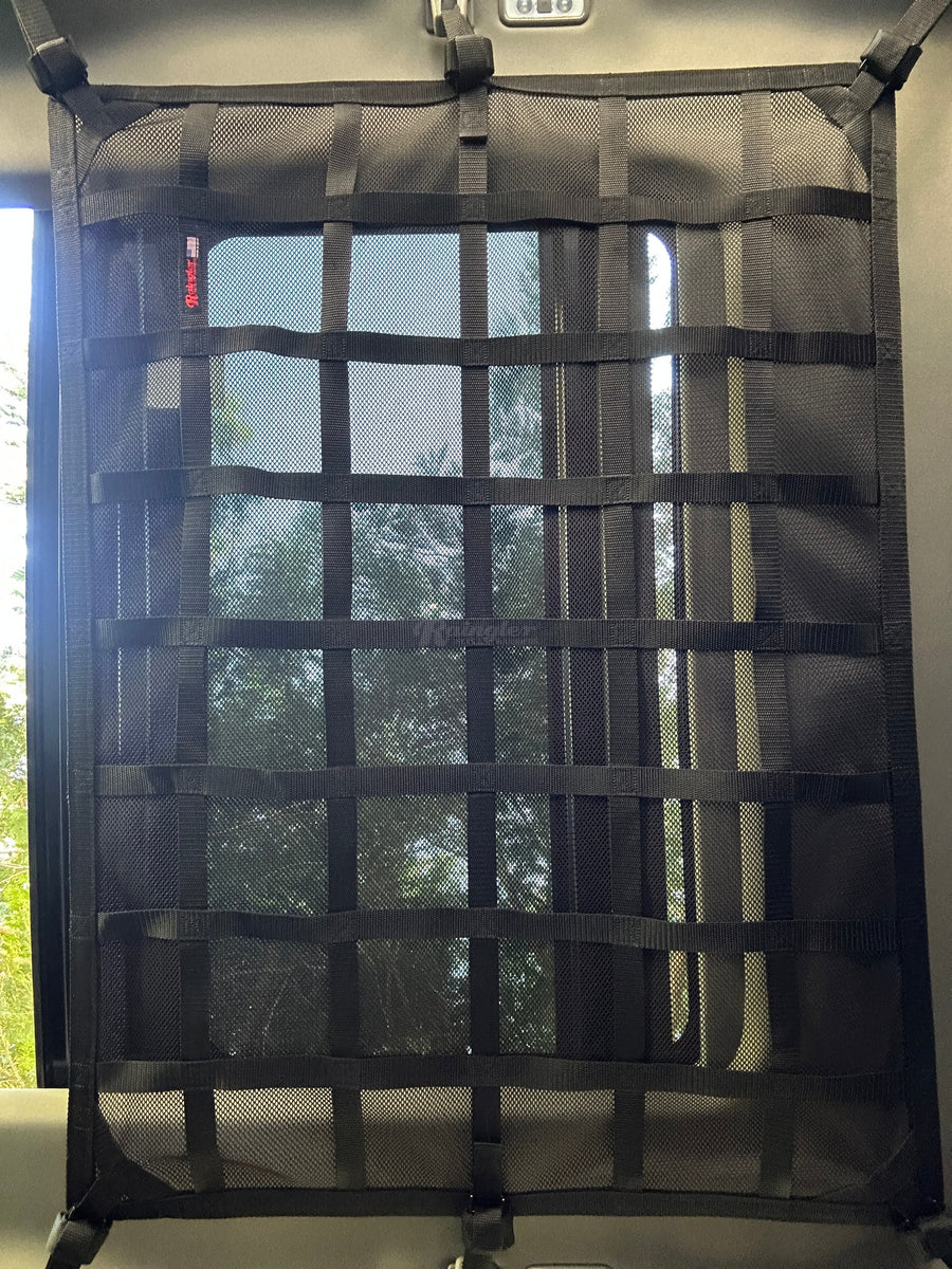 2017 - newer Ford F250 F350 Raptor F150 Crew cab ceiling net – Raingler