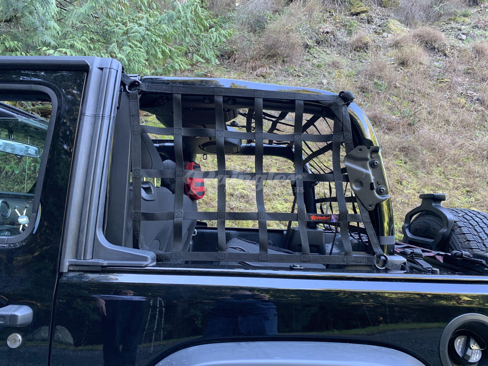 2018 - Newer Jeep Wrangler JL 2 Door 3 Piece Net System – Raingler