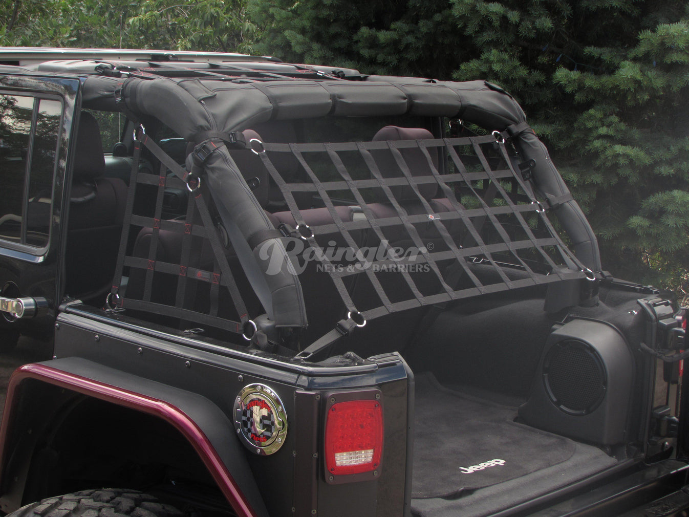 1954 - 2006 Jeep CJ YJ TJ Wrangler Overhead Ceiling Attic Net – Raingler