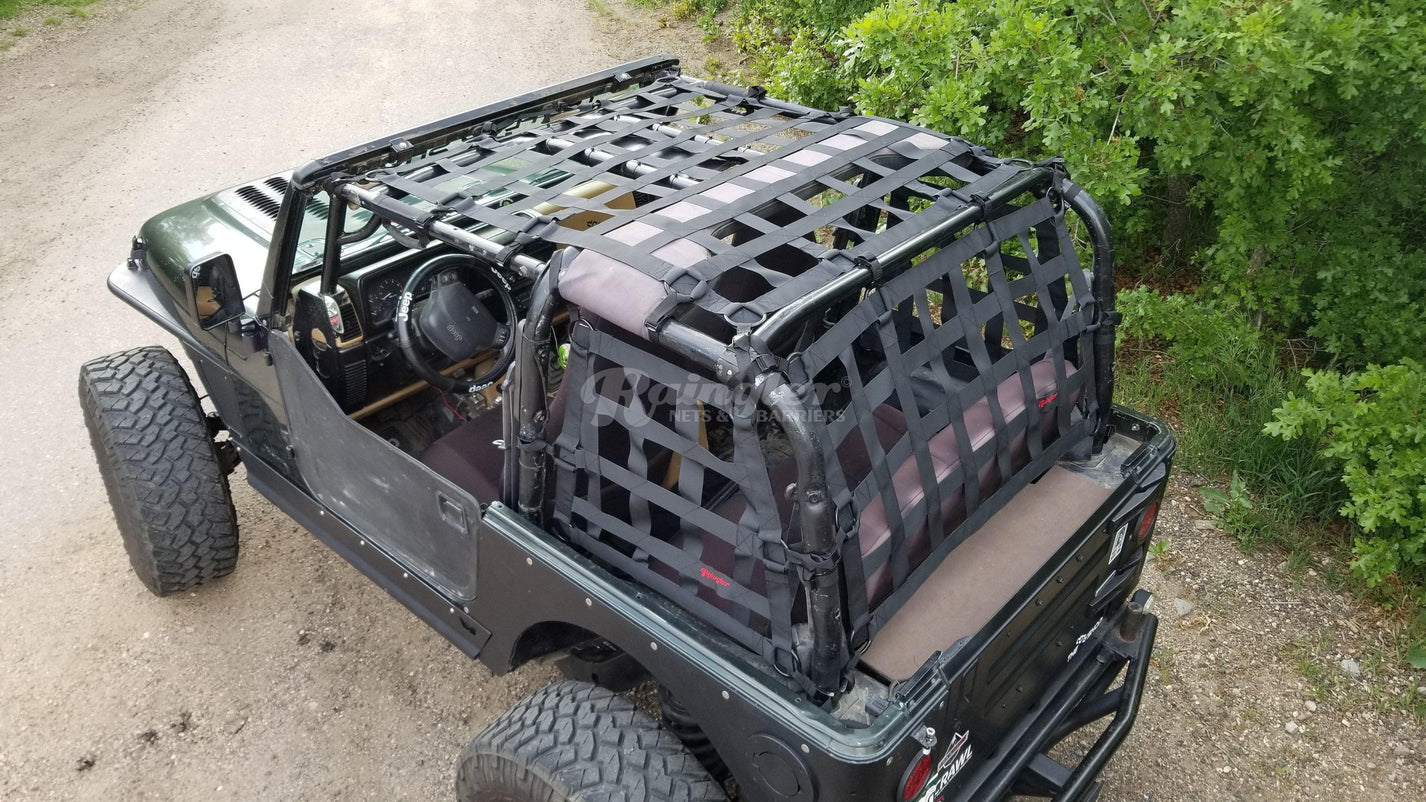 1992 - 2006 Jeep Wrangler YJ / TJ 2" MIL-SPEC 4 Piece Net System – Raingler