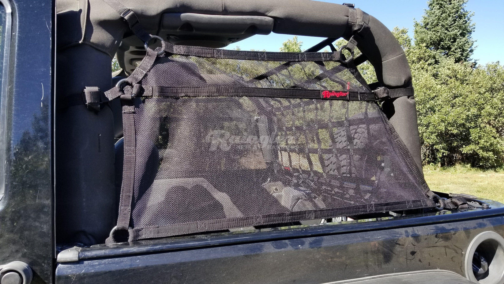 2007 - 2018 Jeep Wrangler JK 2 Door Side Window Nets – Raingler