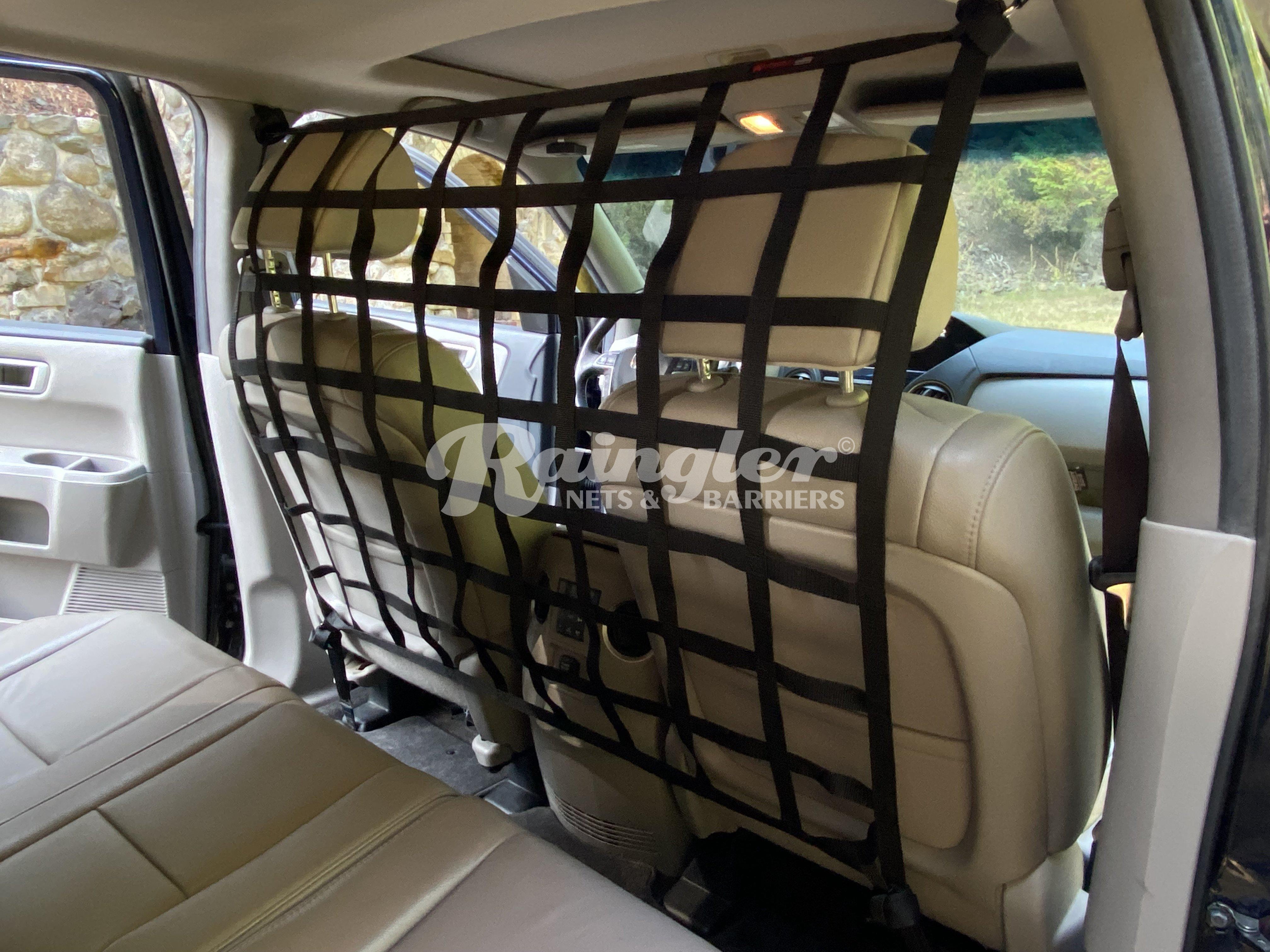 2009 - 2015 Honda Pilot Behind Front Seats Barrier Divider Net · Raingler