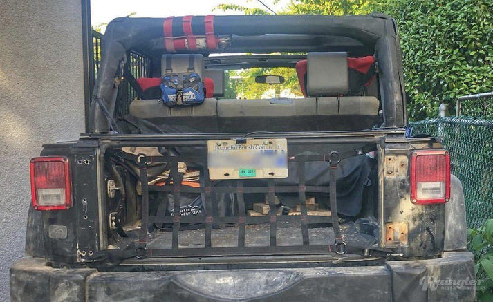 2018 - Newer Jeep Wrangler JL Tailgate Barrier Net – Raingler