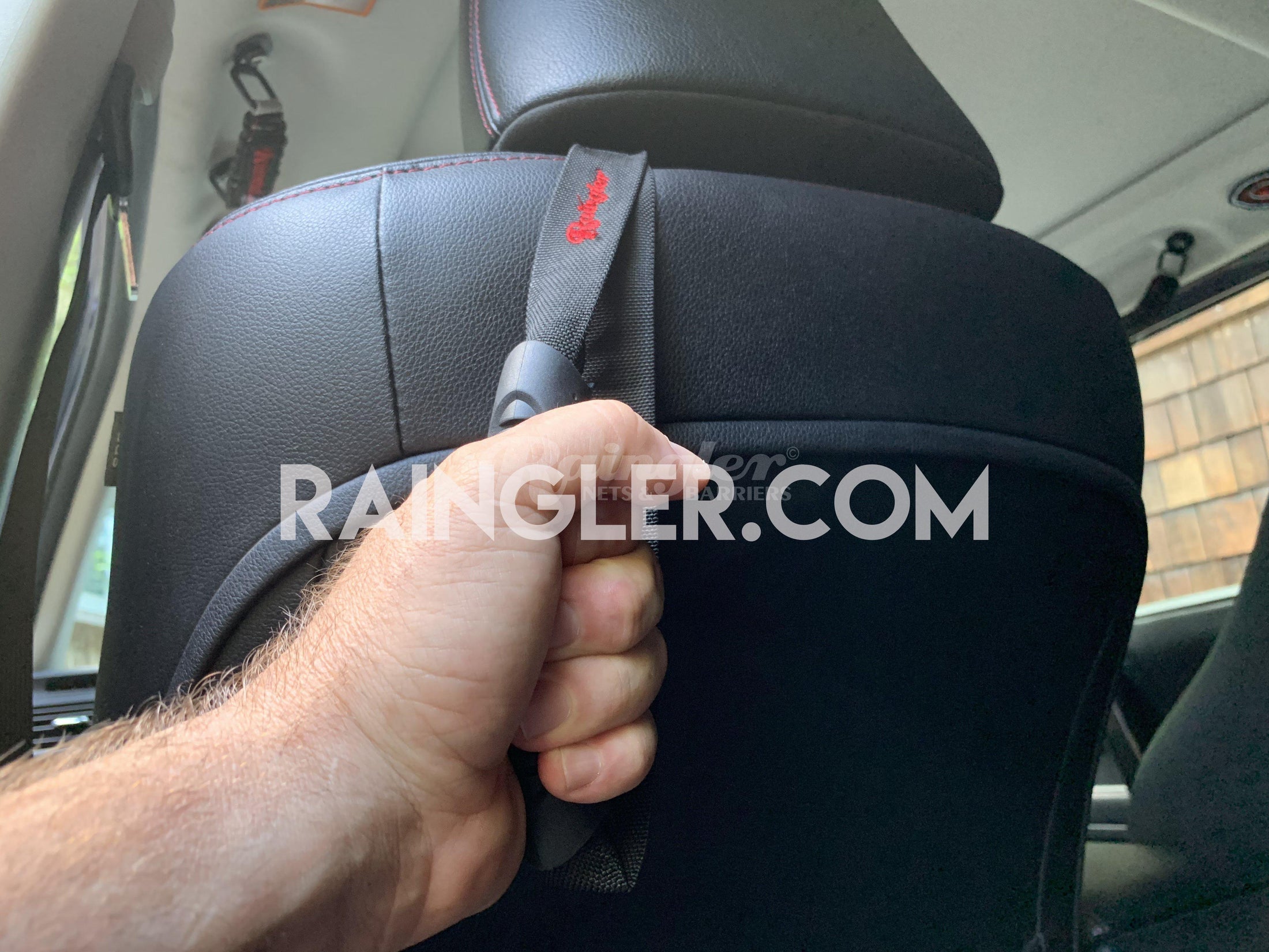 Seatback Rear Passenger Single Loop Grab Handle – Raingler